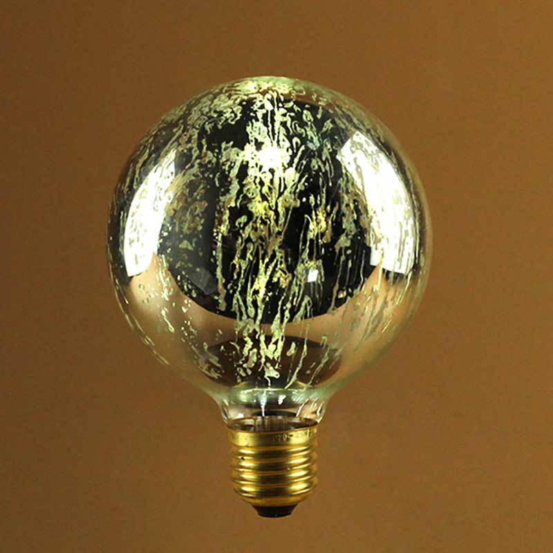 Laser Light Bulb G125 Globe LED Laser Decorative Bulb Laser Light